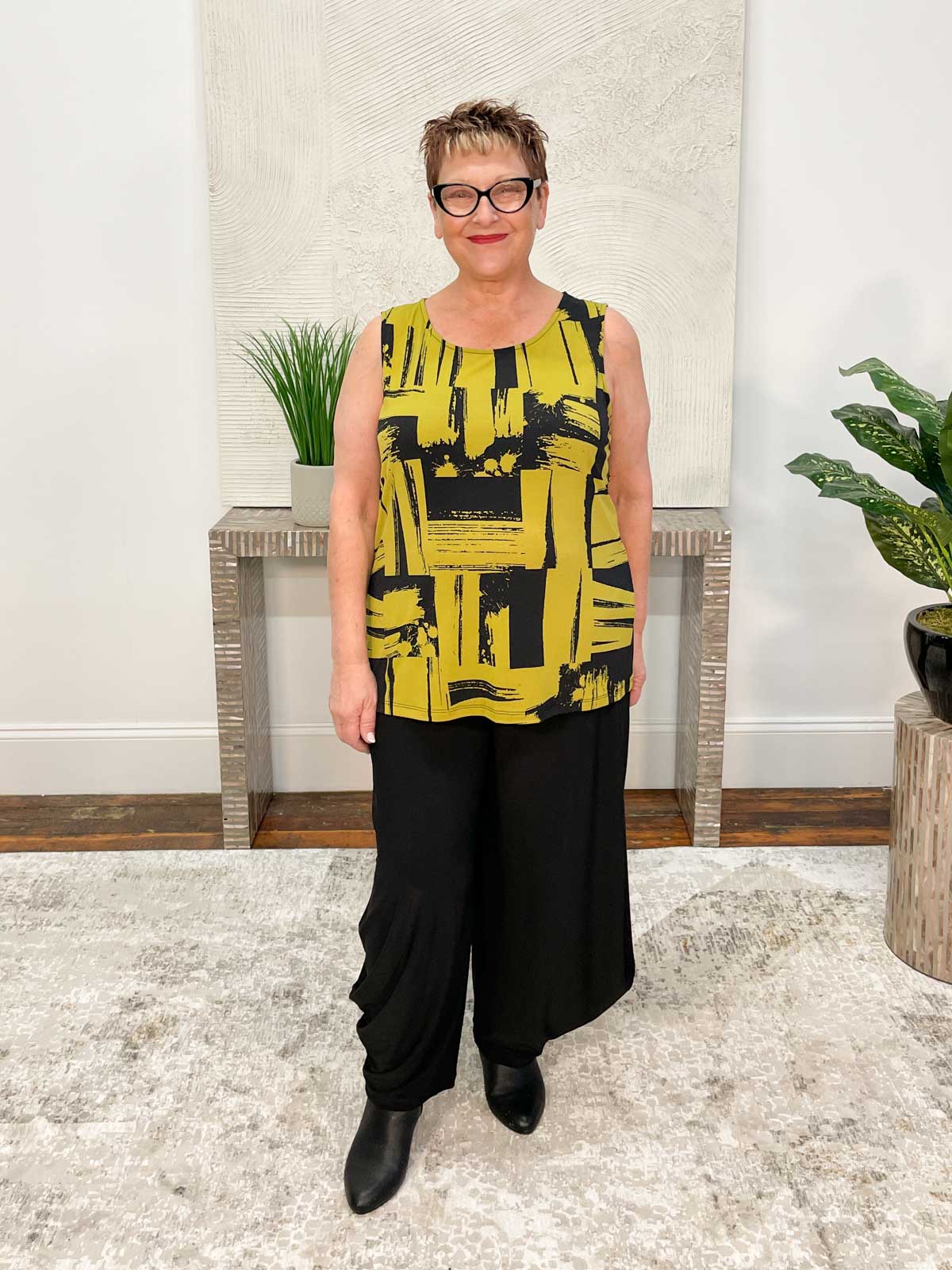 Chalet et ceci Tres Chic Indiana Tank, Limelight - Statement Boutique