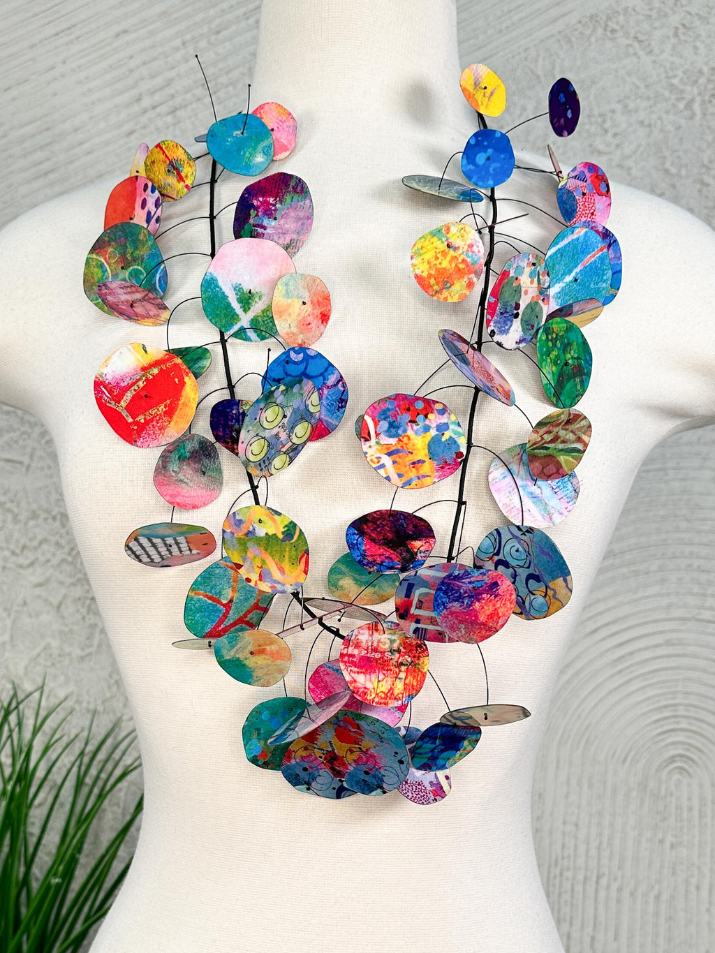Takara Designs Kinetics Necklace, Vibrant Multi Mix – Statement Boutique